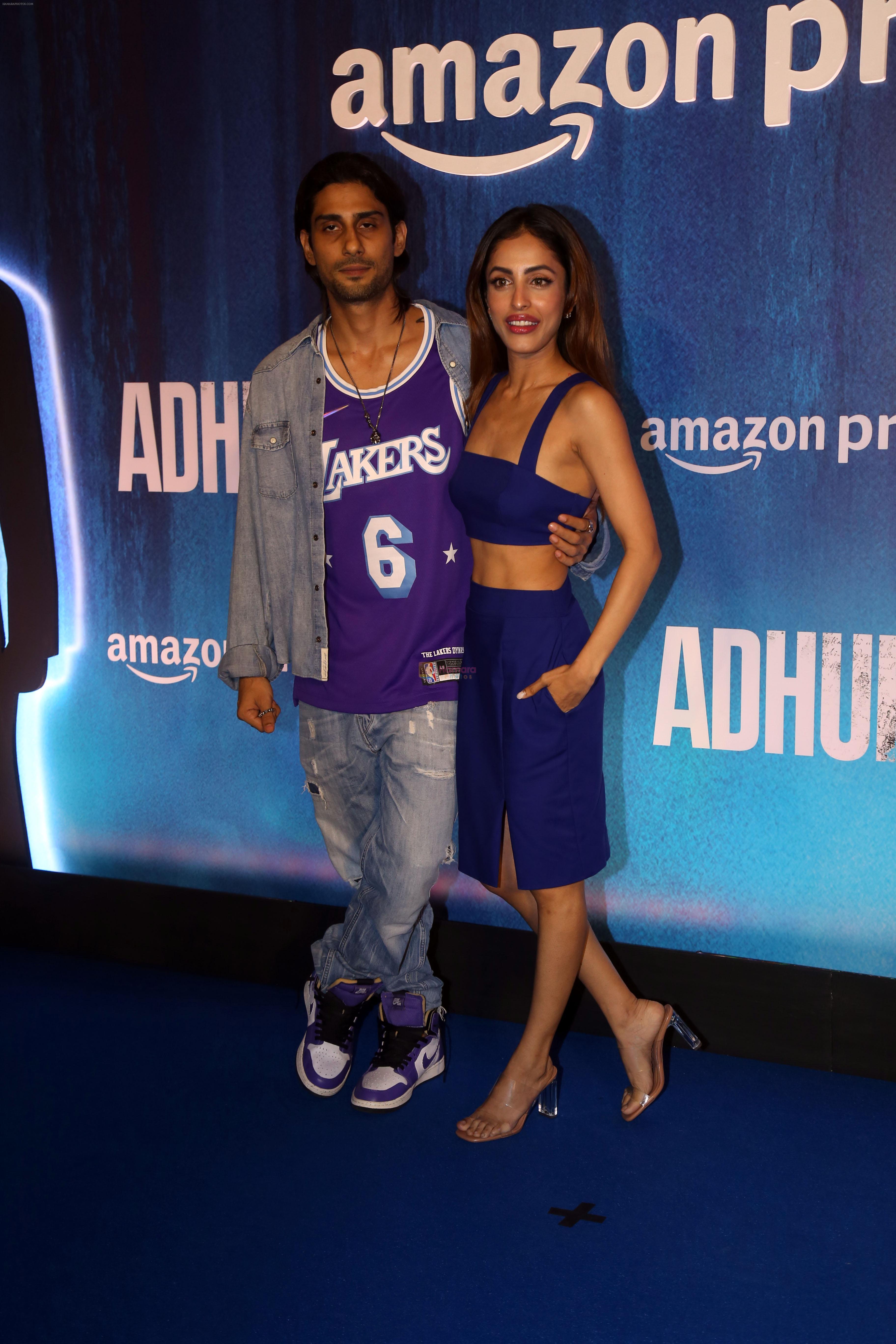 Prateik Babbar, Priya Banerjee at the Screening of Horror Series Adhura on 6 July 2023 / Priya ...